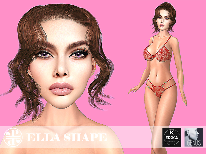 Second Life Marketplace - Paris Designs - Ella Shape (GENUS - ERIKA)
